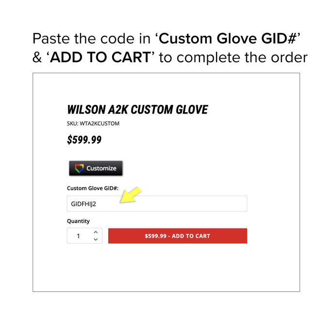 Wilson A2K Custom Glove – Home Run Sports