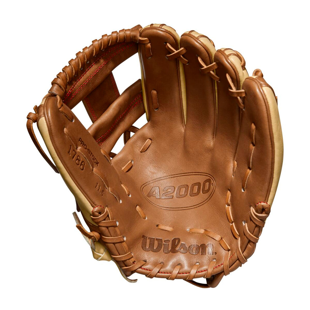 Wilson A2000 1786 Blonde/Saddle Tan 11.5"- RHT – Home Run Sports